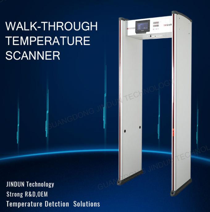 Walk Through Temperature Detecting Body Temperature Scan