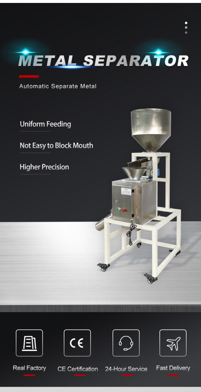 Materials Plastic Particles Fragments Separator Machine